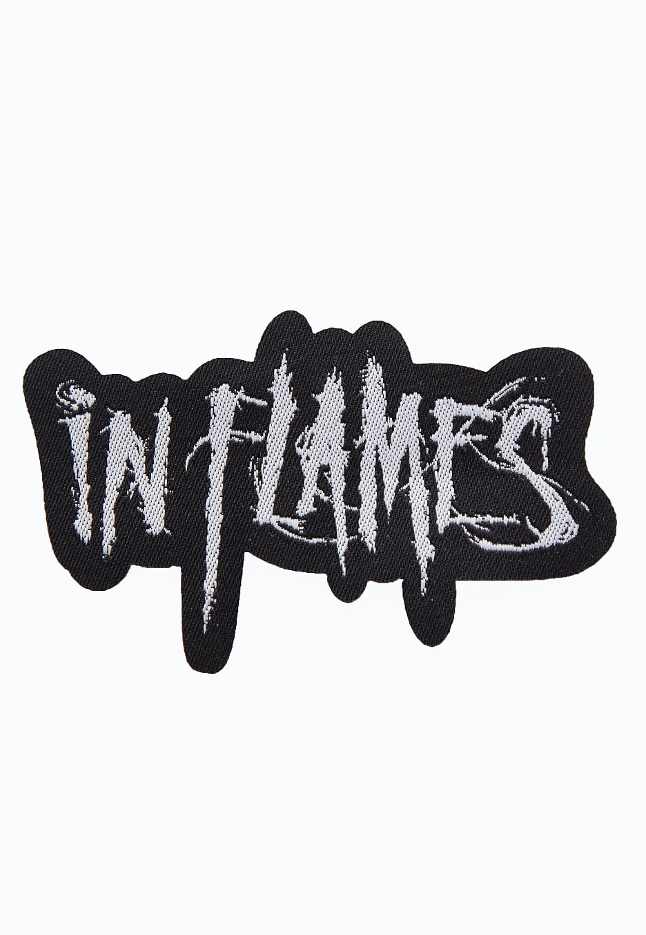 in flames logo vector