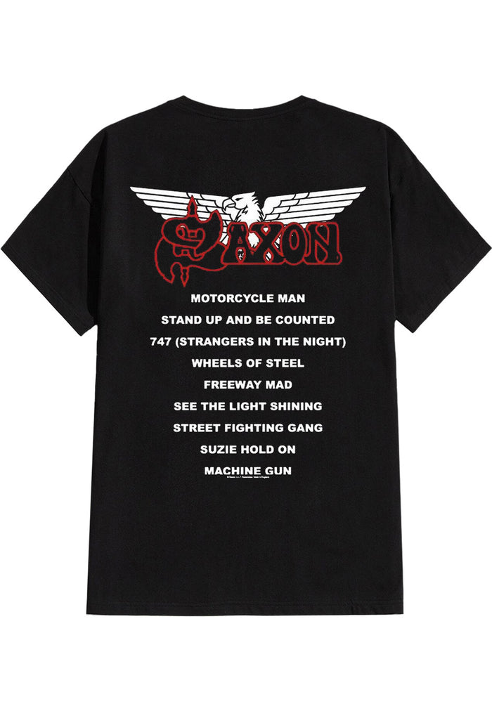 Saxon - Wheels Of Steel - T-Shirt | AFM Records